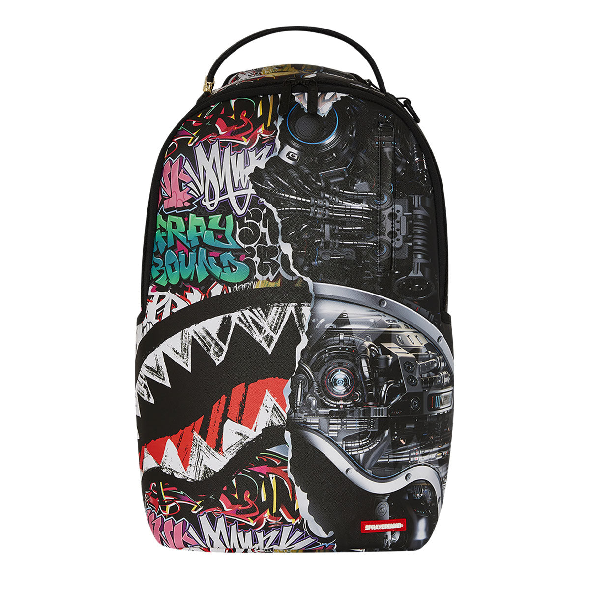 Sprayground Split Cybershark Uomo Zaino Multicolore - Dipierro